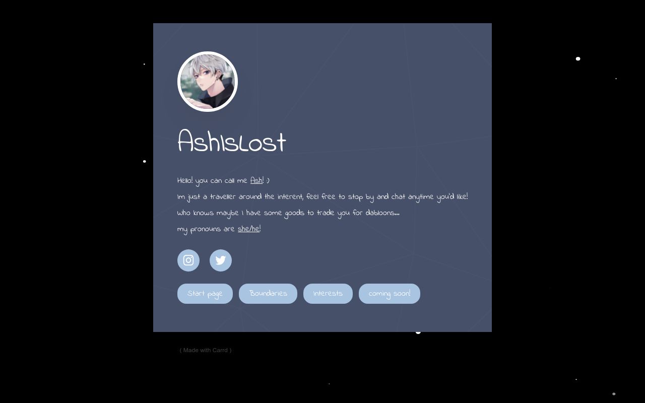 About Ash!